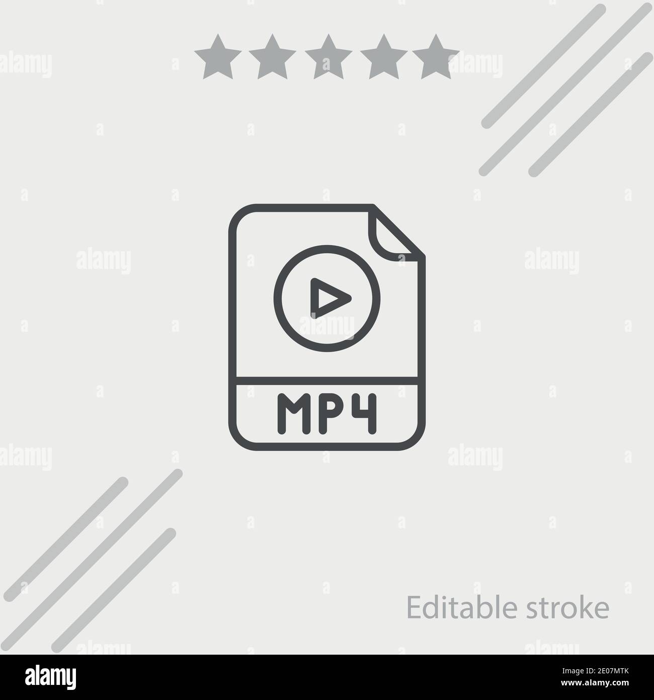 mp vector icon modern simple vector illustration Stock Vector Image ...