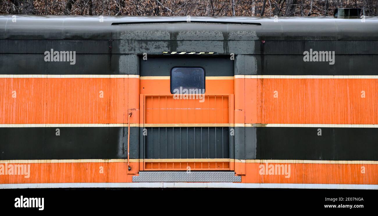Vintage interior passenger car railroad hi-res stock photography and images - Alamy