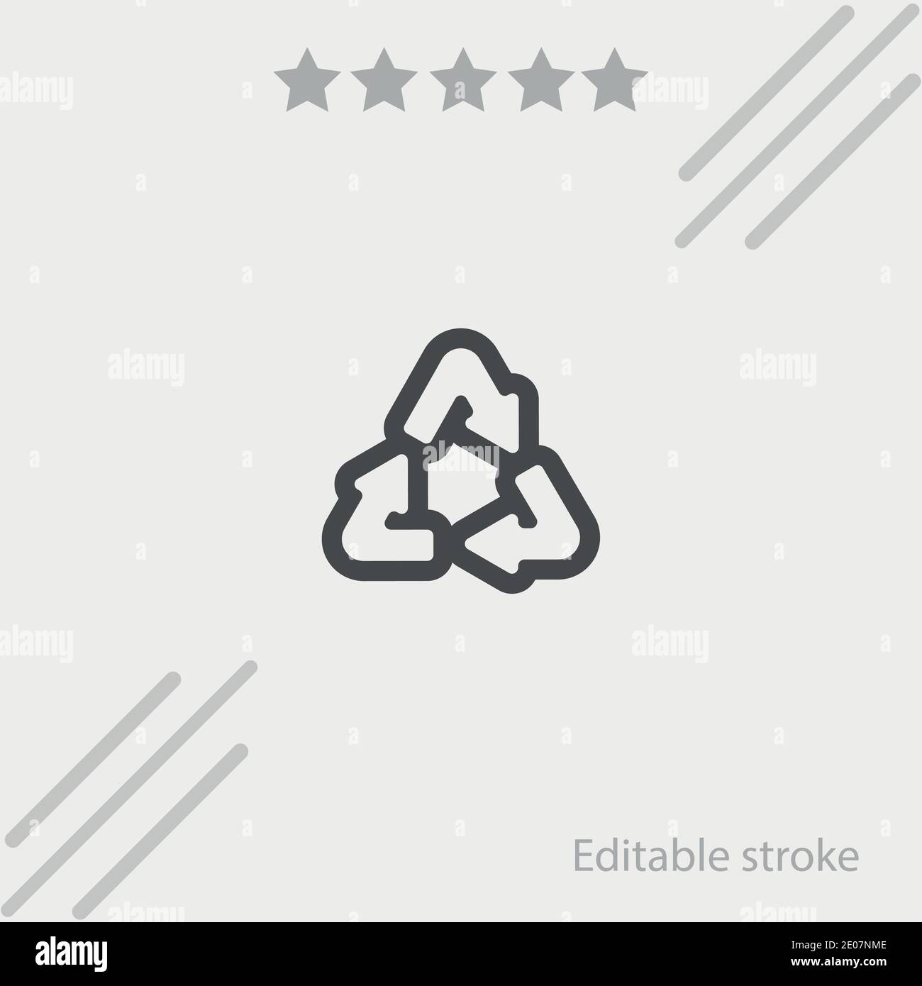 Green arrows recycle Black and White Stock Photos & Images - Alamy