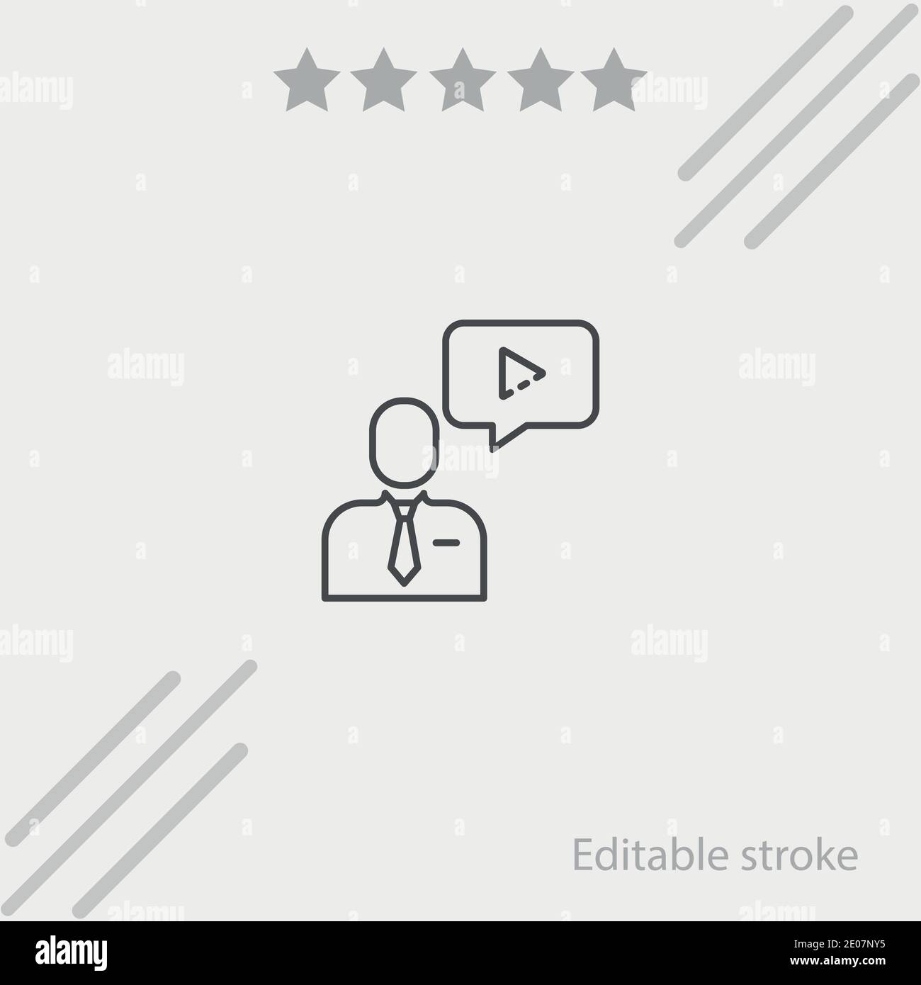conversation vector icon modern simple vector illustration Stock Vector ...
