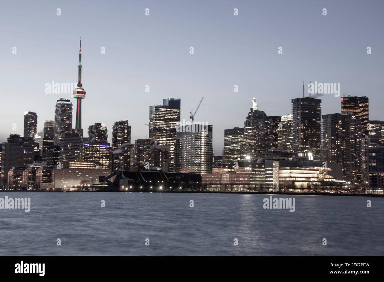 Early evening view of downtown Toronto Stock Photo - Alamy