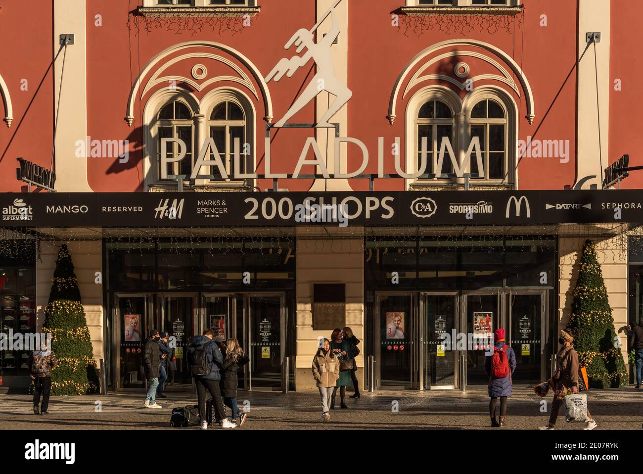 Shopping prague center palladium hi-res stock photography and images ...