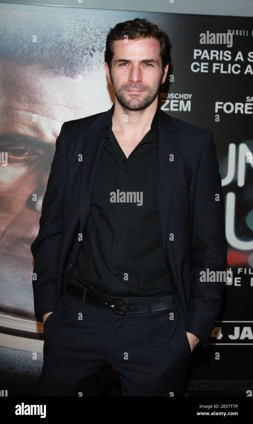 Gregory Fitoussi attending a premiere for 'Une nuit' held at UGC les ...