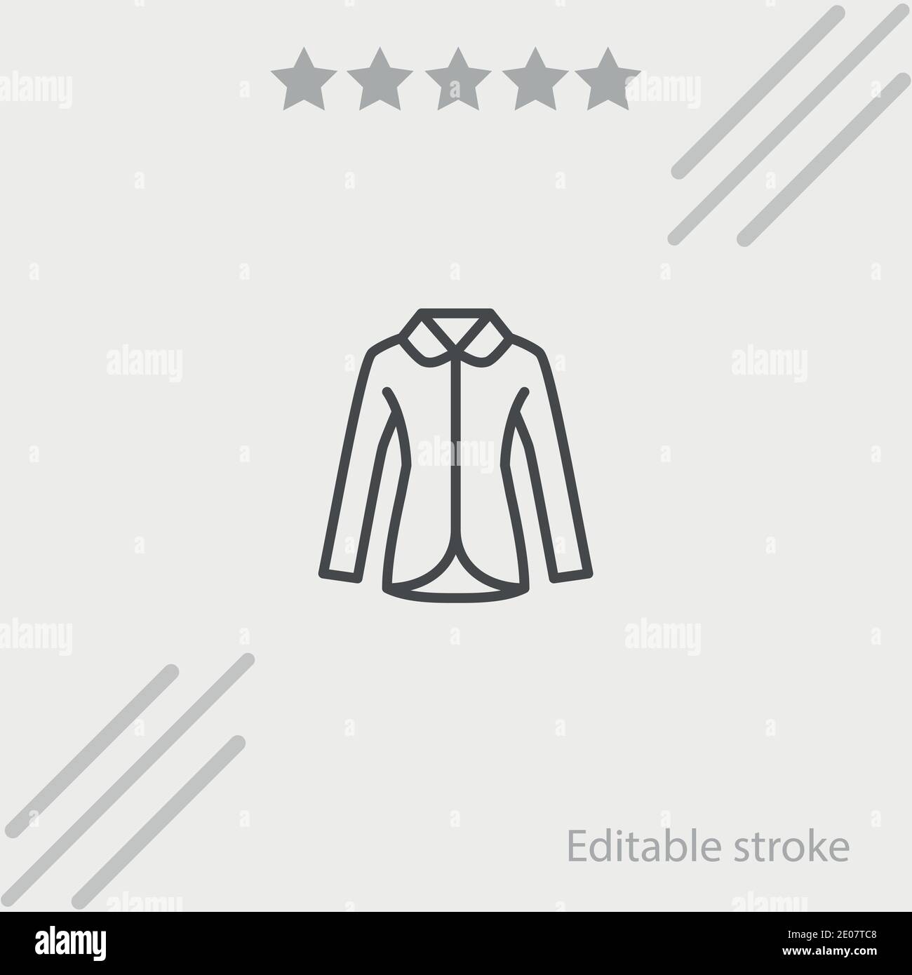 coat vector icon modern simple vector illustration Stock Vector Image ...