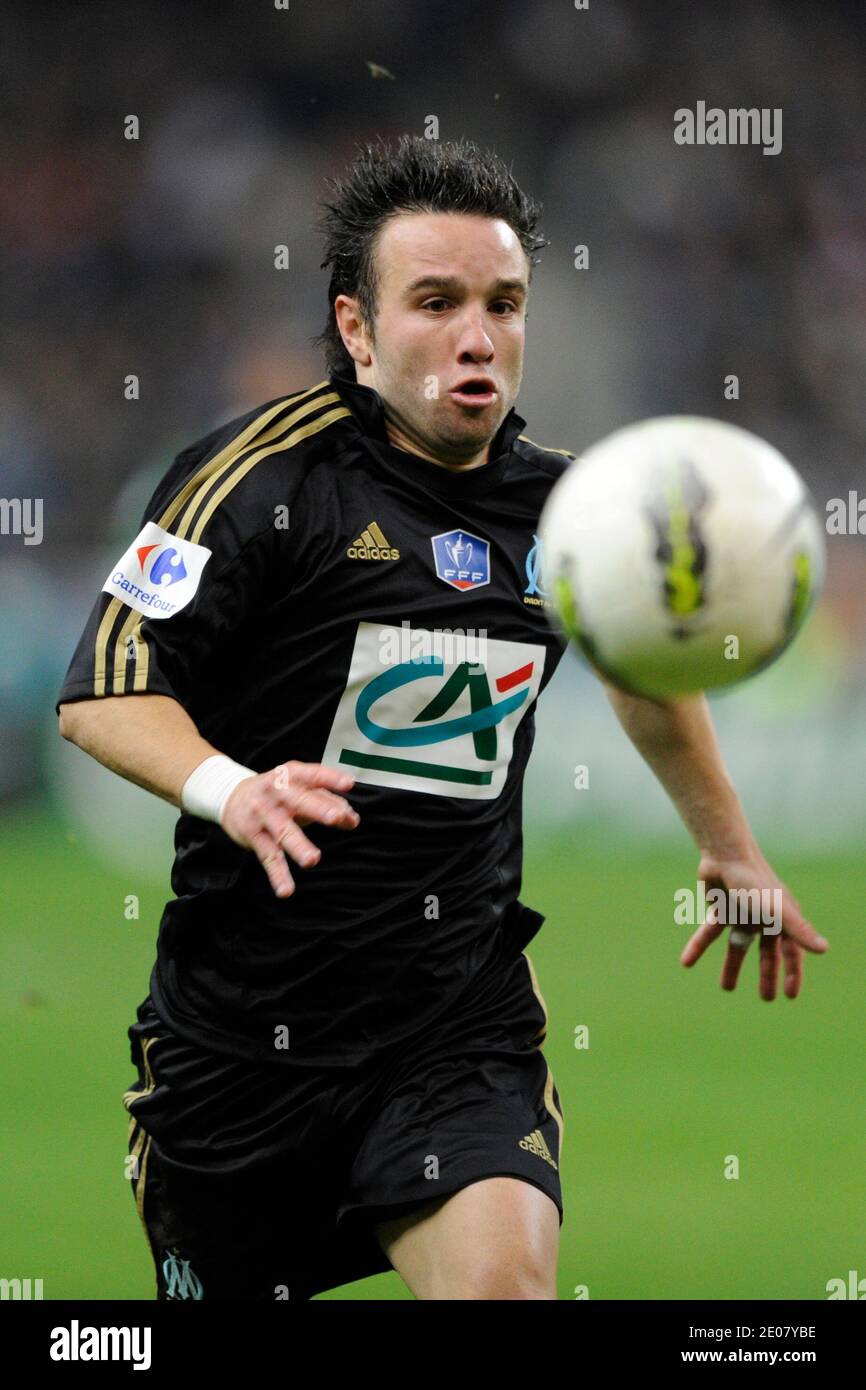 Marseille's Mathieu Valbuena during the French Cup, 1/32 round soccer ...