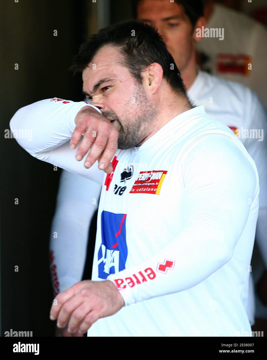 USA Perpignan's Nicolas Mas during the French Top 14 rugby match, USAP ...