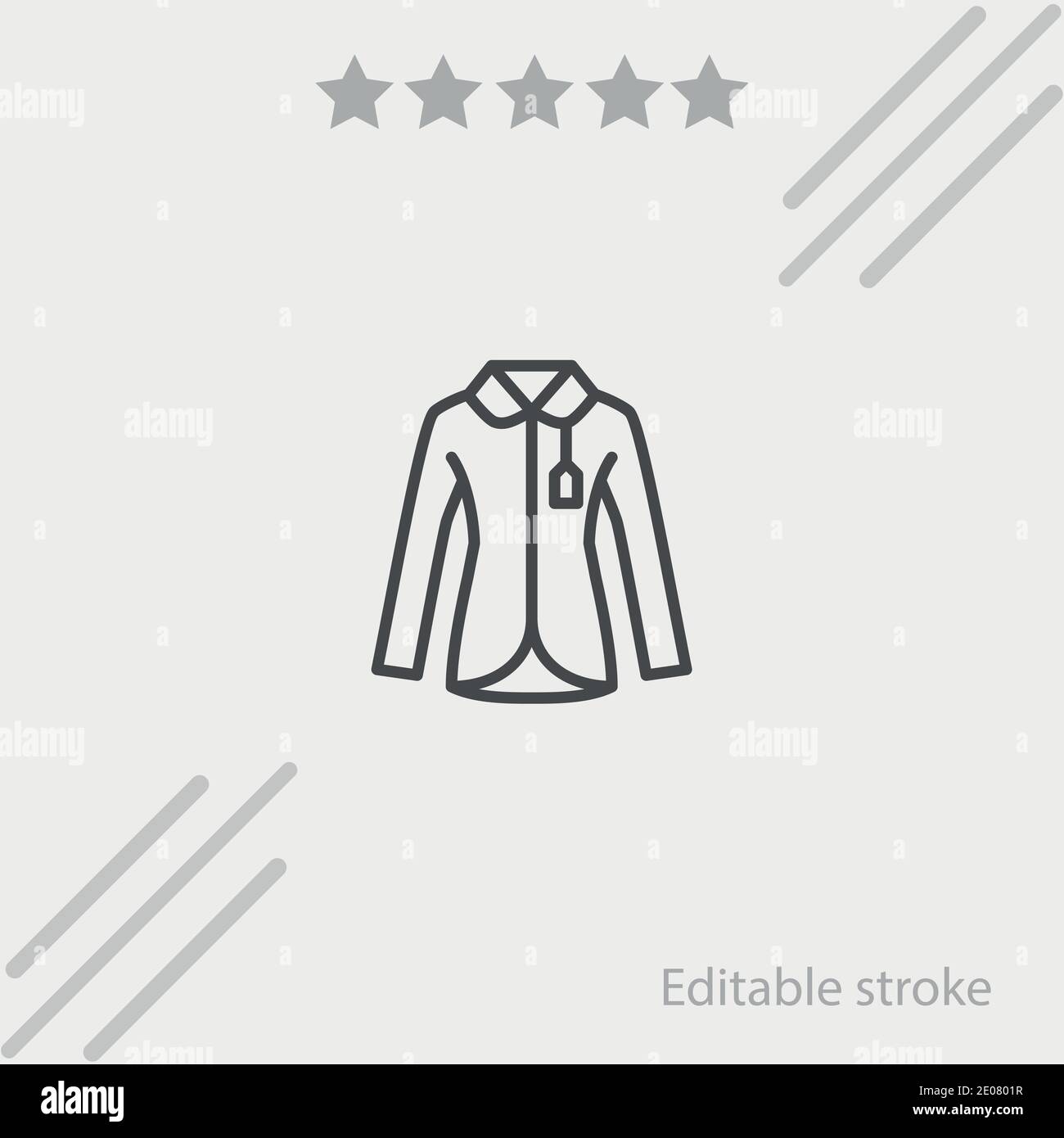 coat vector icon modern simple vector illustration Stock Vector Image ...