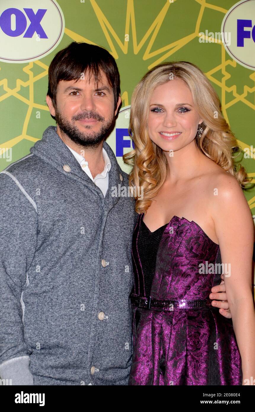 Jason Gann and Fiona Gubelmann attends 'FOX All-Star Party' held at ...