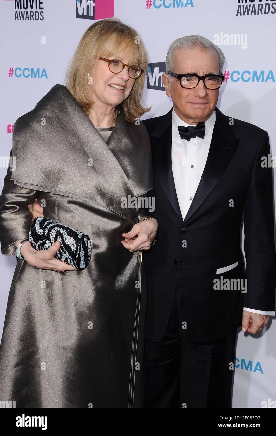 Helen Morris and Martin Scorsese attend the 17th Annual Critics' Choice ...