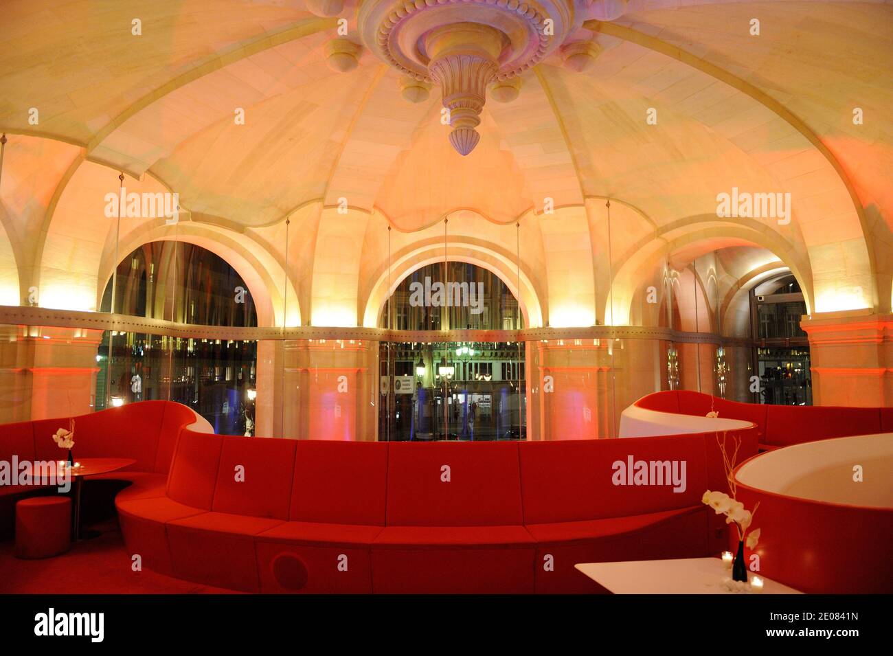 2012 Pirelli Calendar party held at Opera Garnier restaurant, in Paris ...