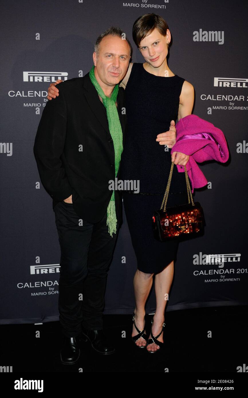 Saskia De Braun attending the 2012 Pirelli Calendar party held at Opera ...