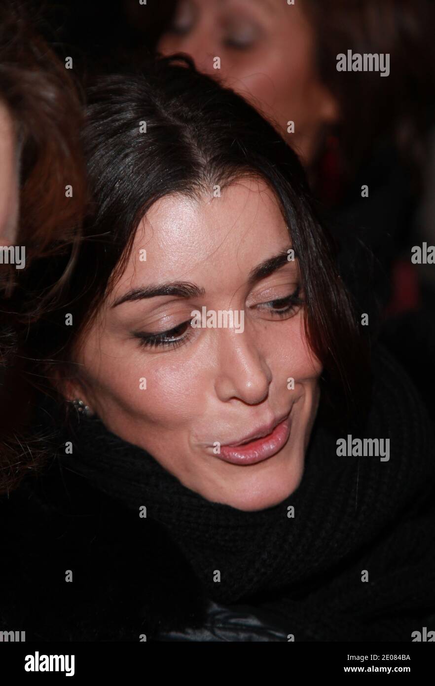Jenifer arriving for the taping of TV show 'La Fete de la Chanson ...