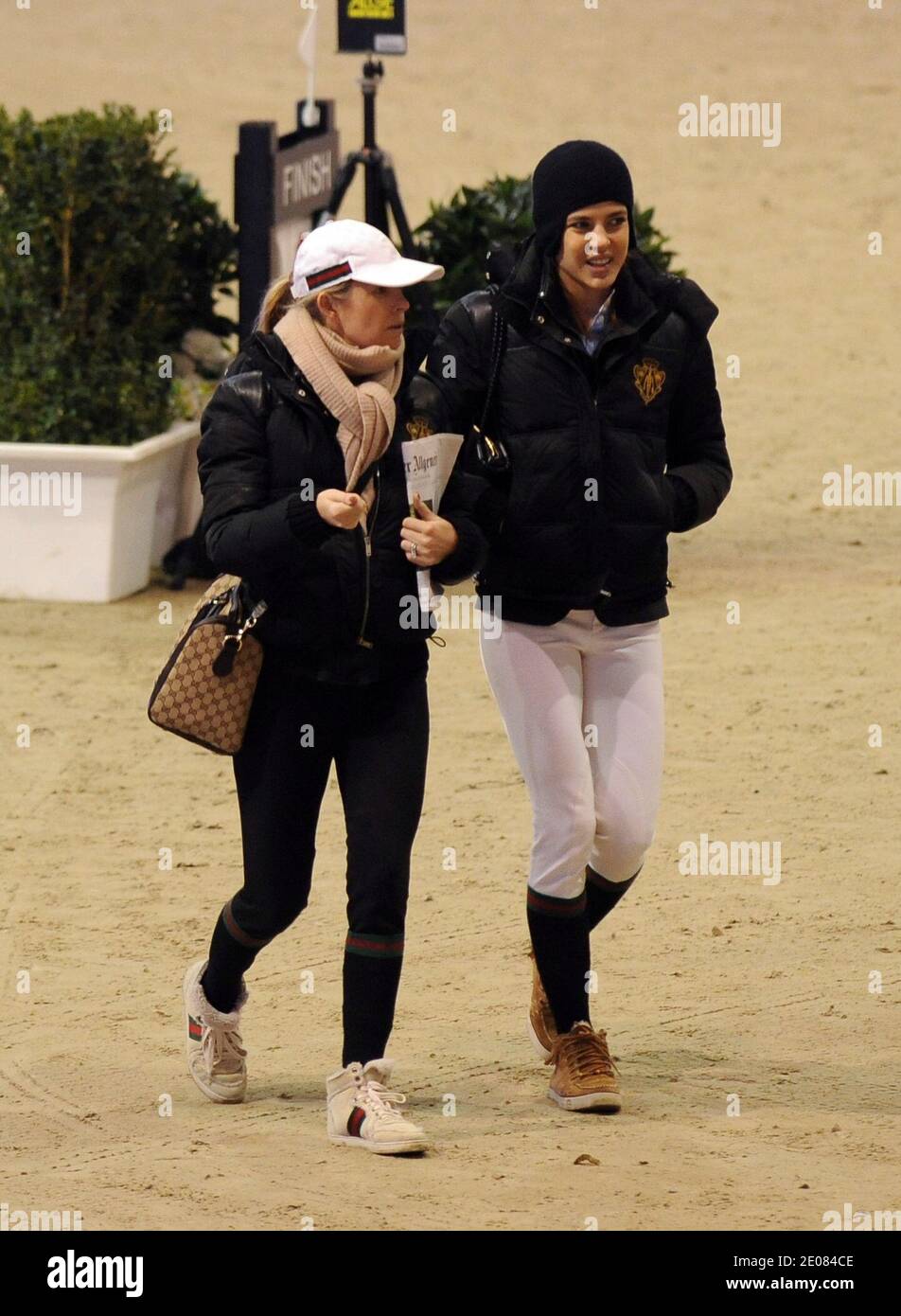 Charlotte Casiraghi competes with her horse Carryduff Z in the CSI ...