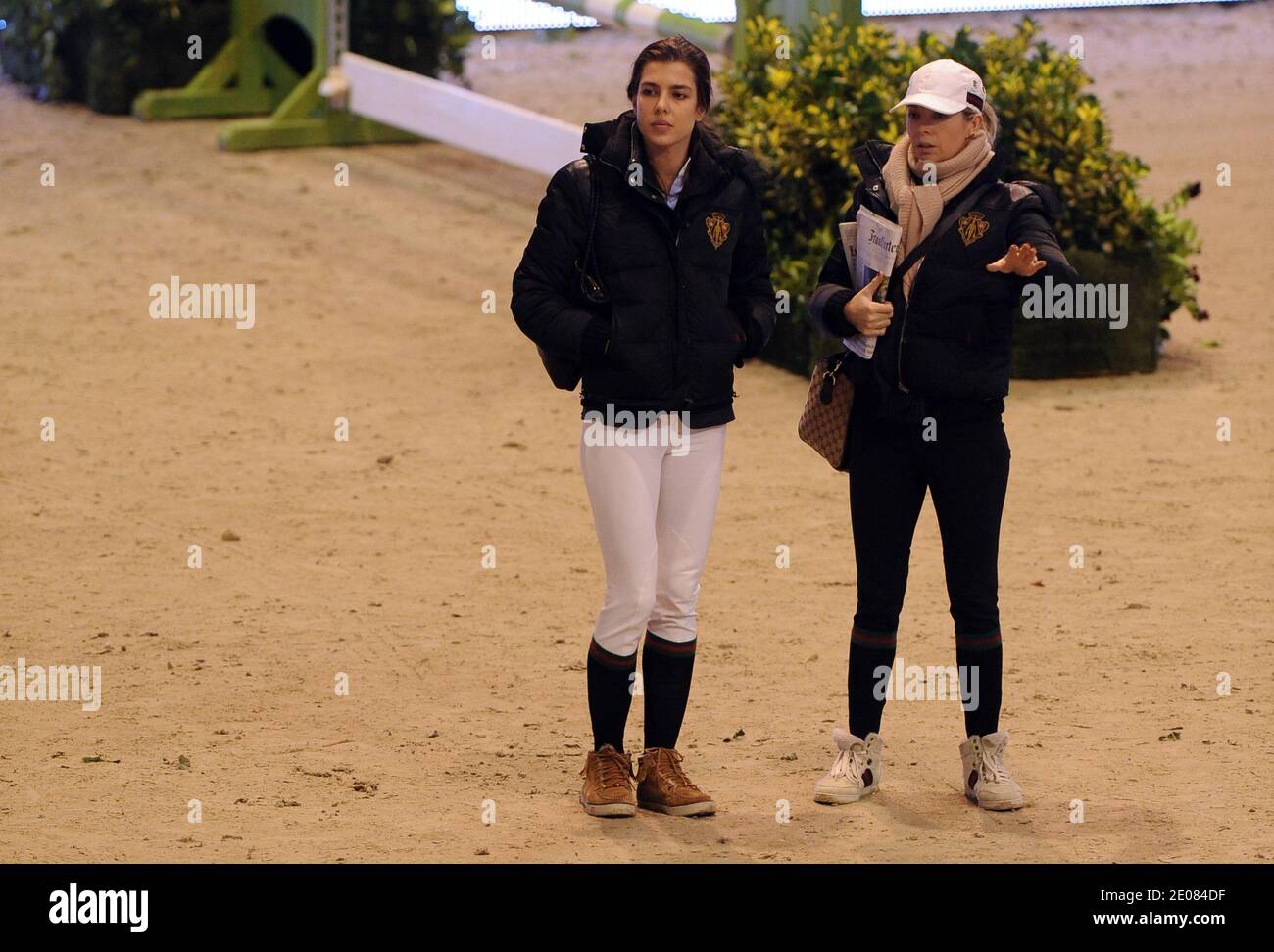 Charlotte Casiraghi competes with her horse Carryduff Z in the CSI ...