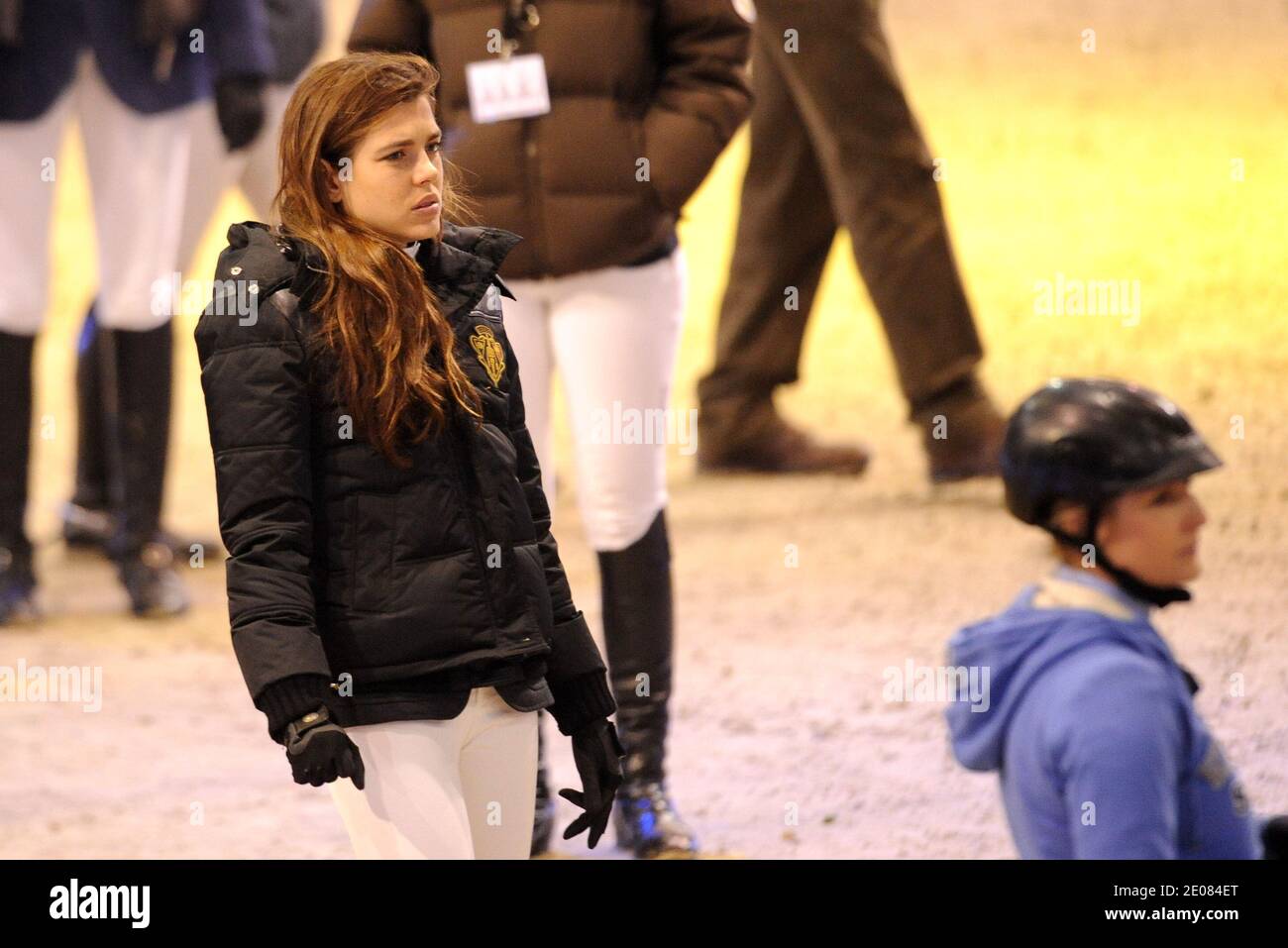 Charlotte Casiraghi competes with her horse Carryduff Z in the CSI ...