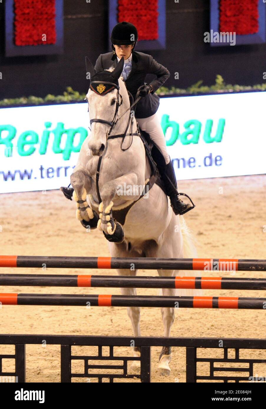 Charlotte Casiraghi competes with her horse Carryduff Z in the CSI ...