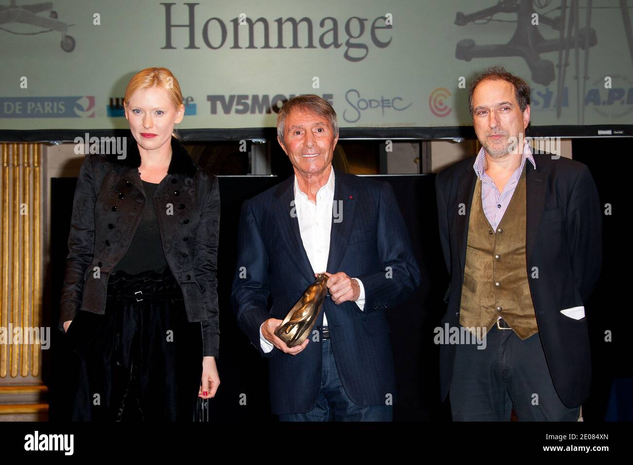 Anna Sherbinina and Francis Veber attending the 17th Annual 'Ceremonie ...