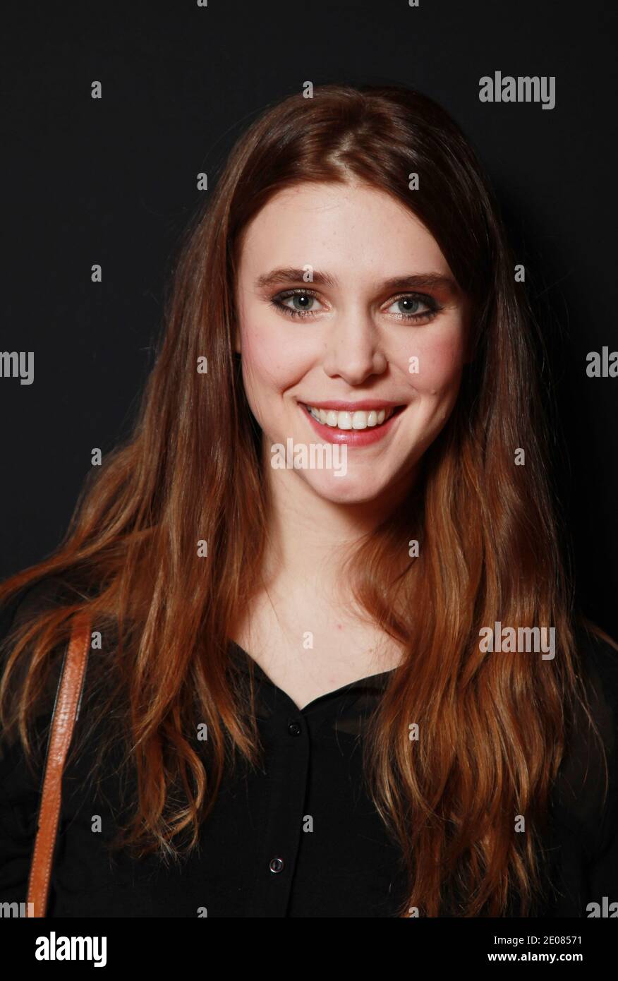 EXCLUSIVE. Gaia Weiss poses for our photographer during the 17th ...