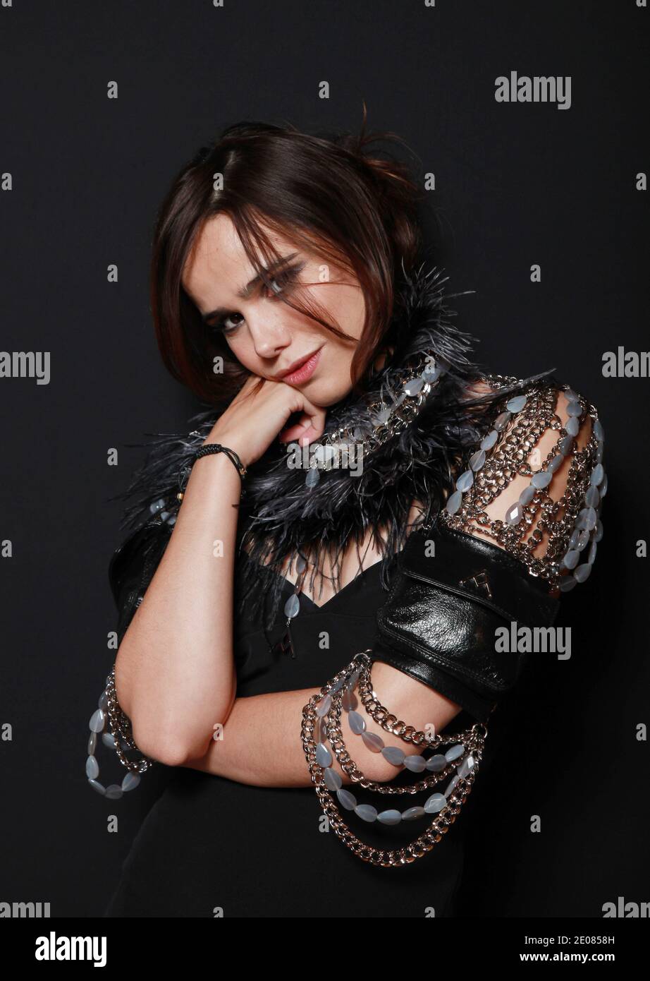 EXCLUSIVE. Melissa Mars poses for our photographer during the 17th ...