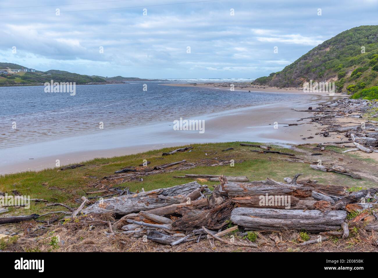 Estuary of Arthur river in Tasmania, Australia Stock Photo - Alamy