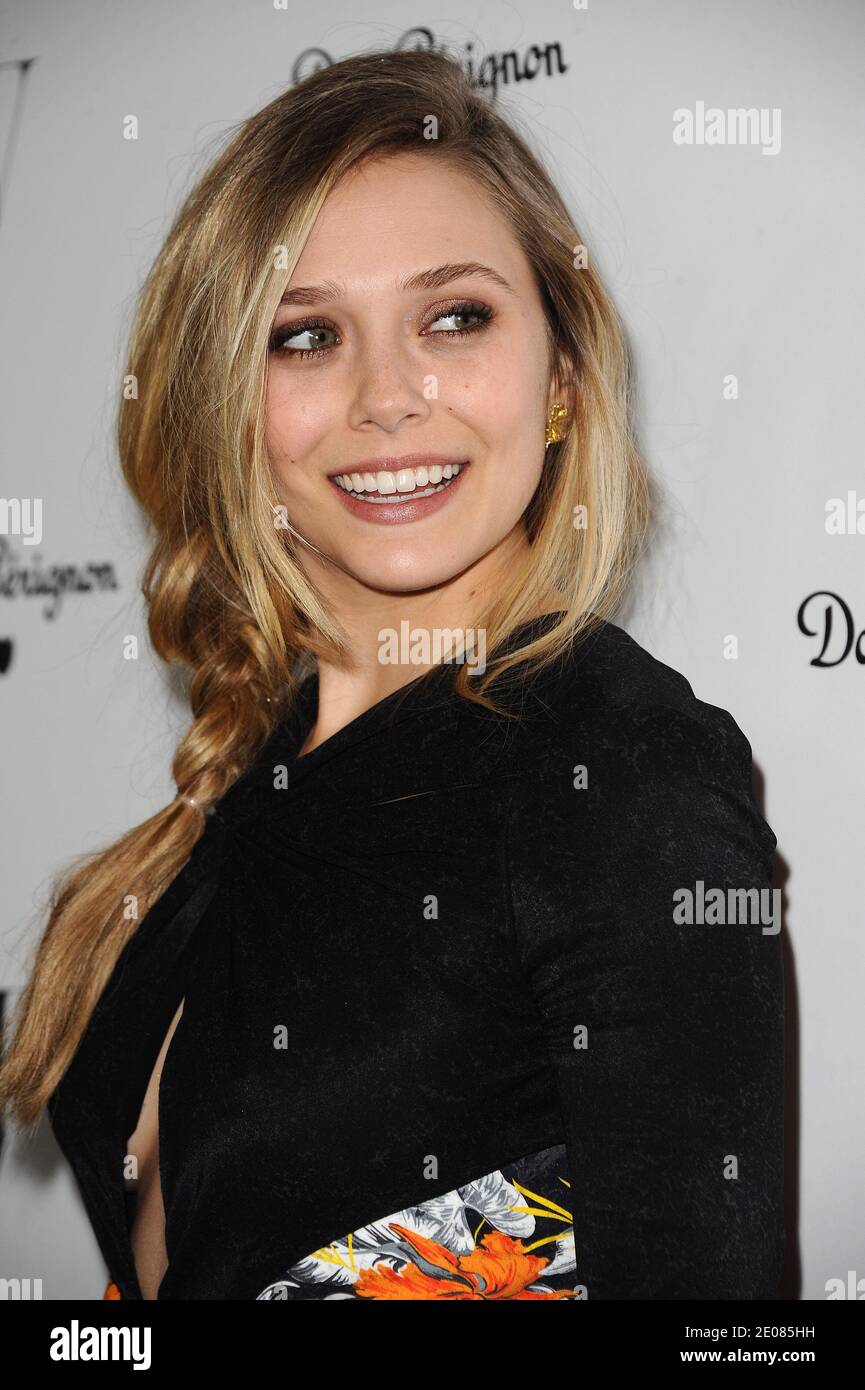 Elizabeth Olsen attends the W Magazine party celebrating the upcoming ...