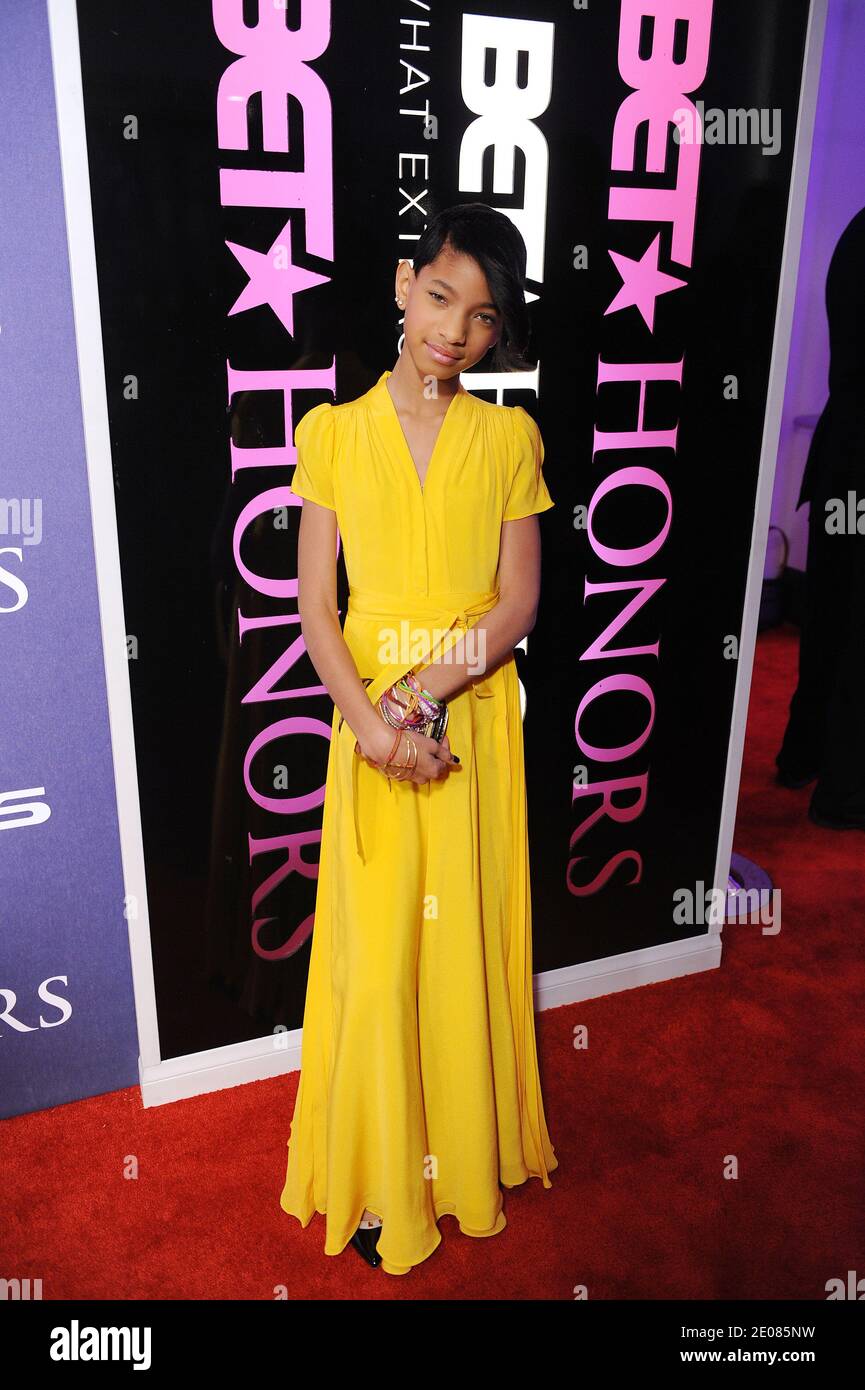 Willow smith red carpet hi-res stock photography and images - Alamy