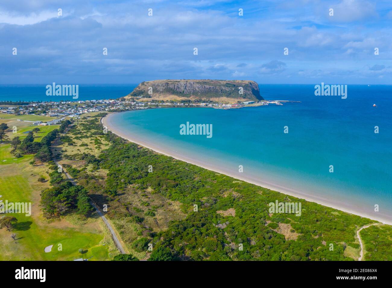 Australia tasmania stanley nut view hi-res stock photography and images ...