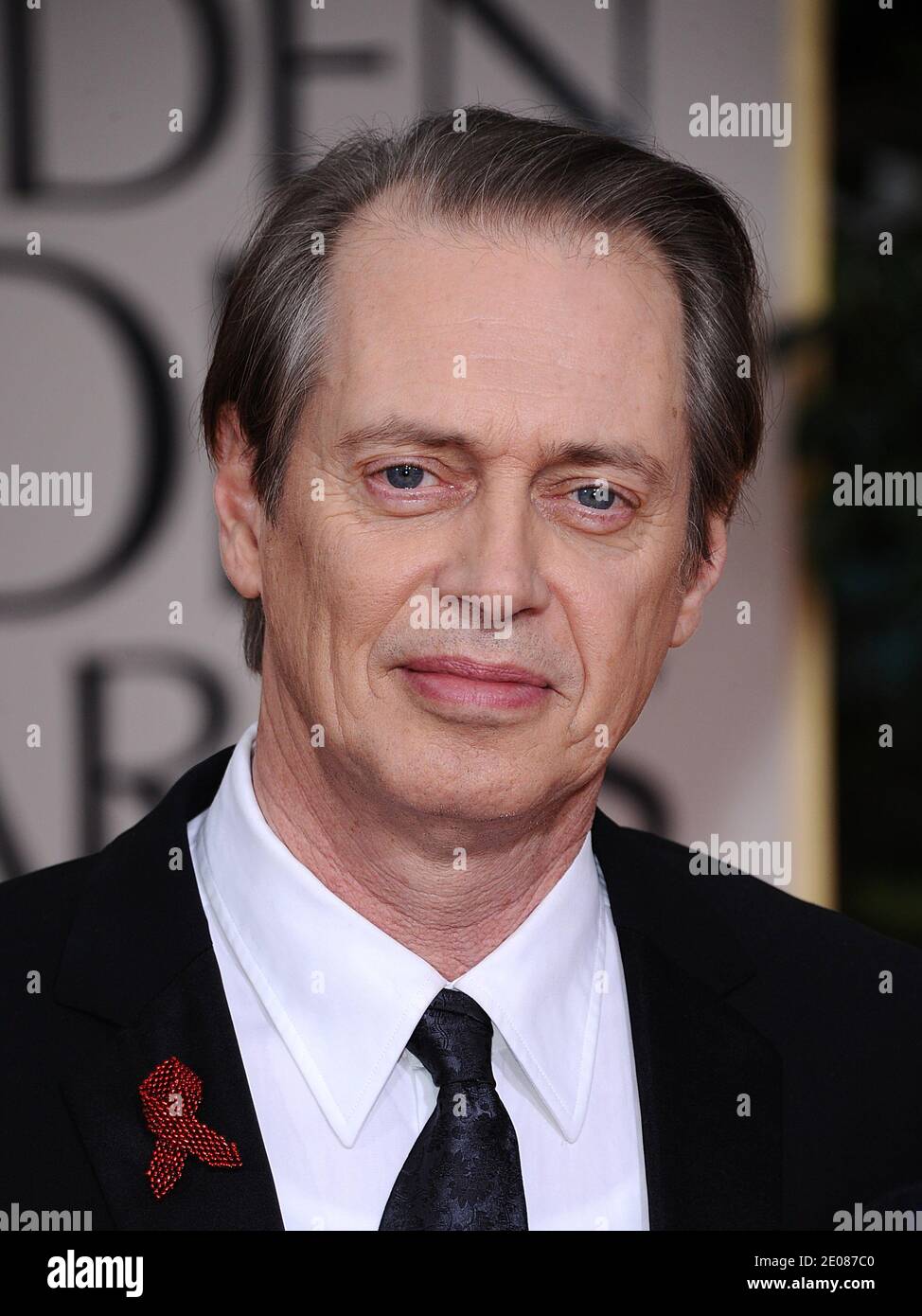 Steve Buscemi arriving for the 69th Annual Golden Globe Awards Ceremony ...
