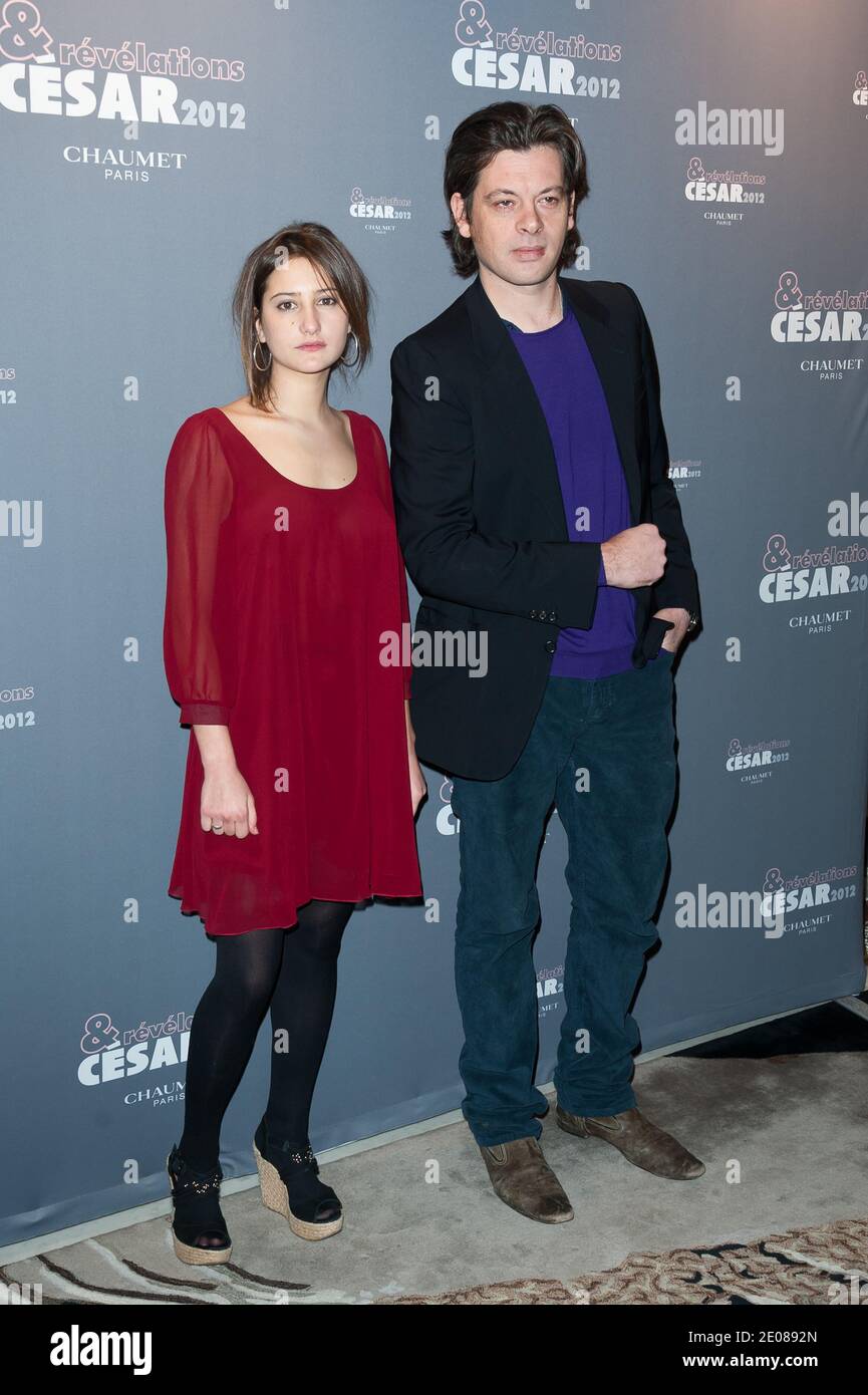 Benjamin Biolay and Lola Creton (UN AMOUR DE JEUNESSE) attending ...