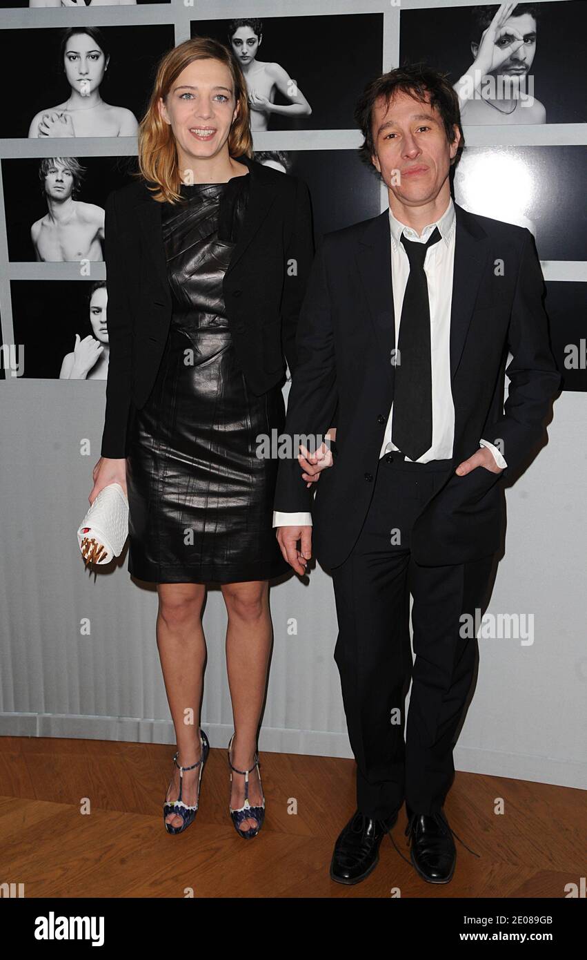 Alix Delaporte and Bertrand Bonello attending the photocall for the ...