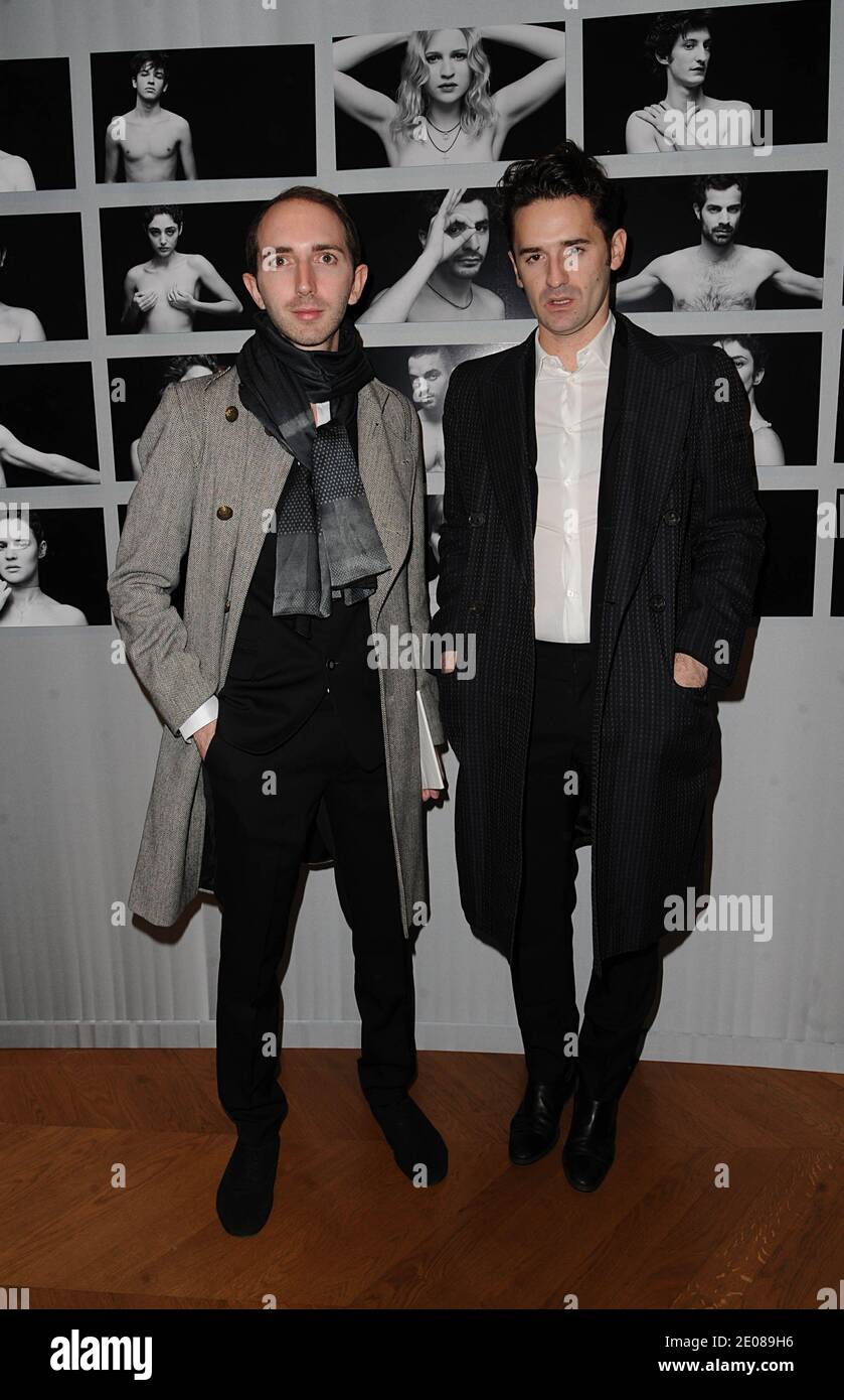 Mikael Buch and Nicolas Maury attending the photocall for the Cesar's ...