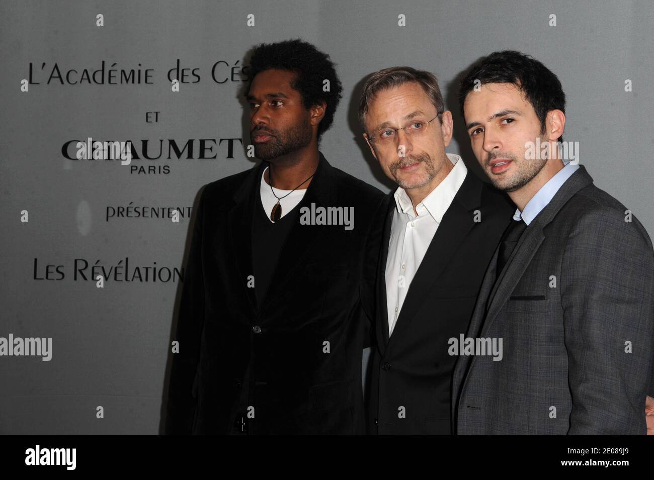 Christophe Rossignon attending the photocall for the Cesar's 2012 ...