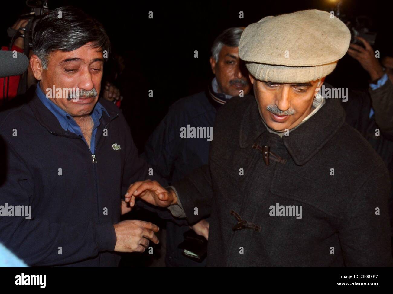 Karim Randhawa addresses the media after his daughter Arfa Karim ...