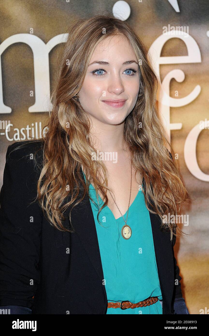 Lilly-Fleur Pointeaux attending the premiere of 'Ma Premiere Fois' held ...