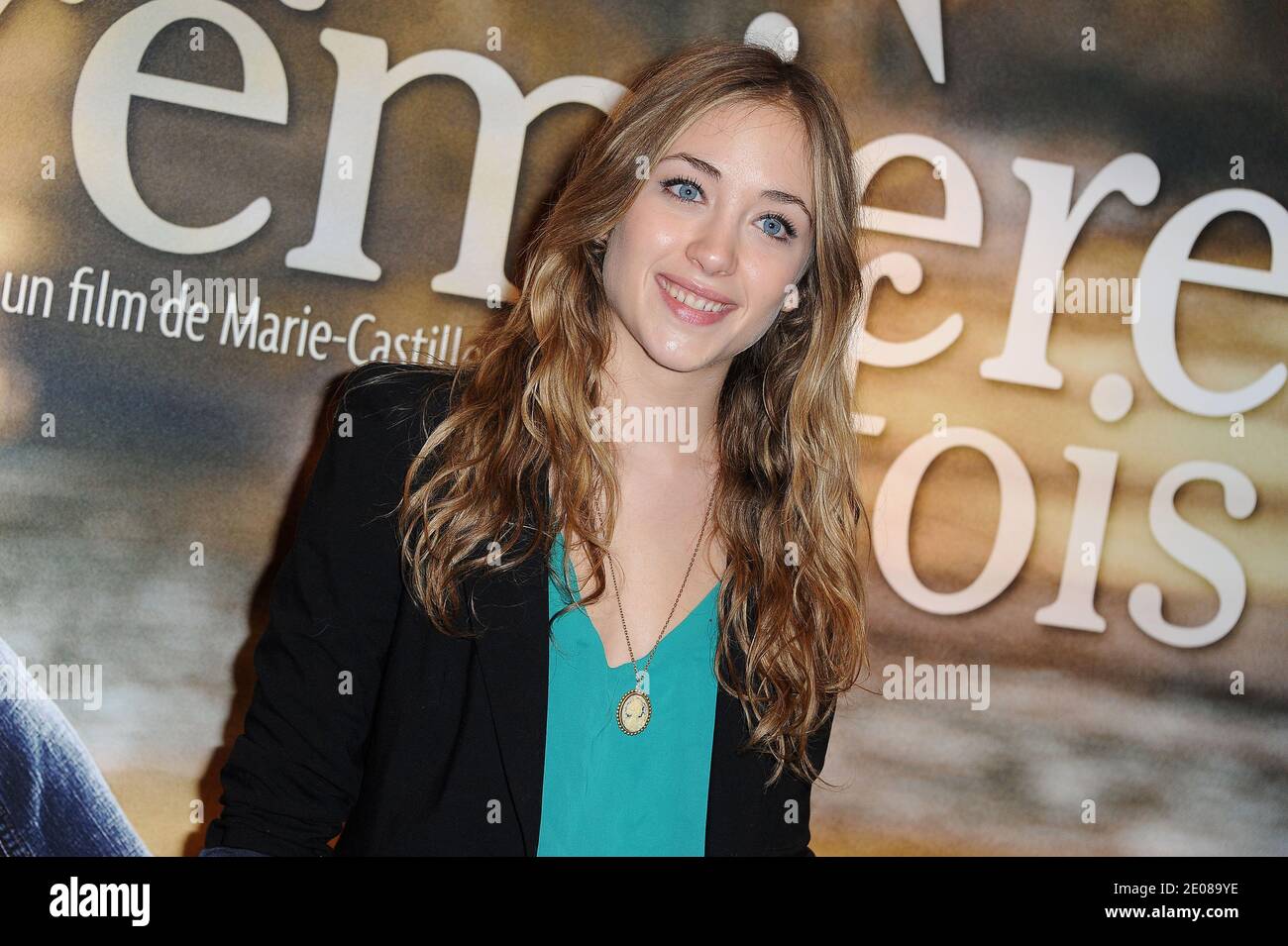 Lilly-Fleur Pointeaux attending the premiere of 'Ma Premiere Fois' held ...