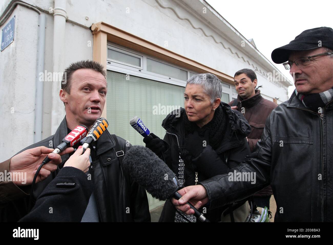 Franck Perrais, the biological father of killed Laetitia Perrais ...