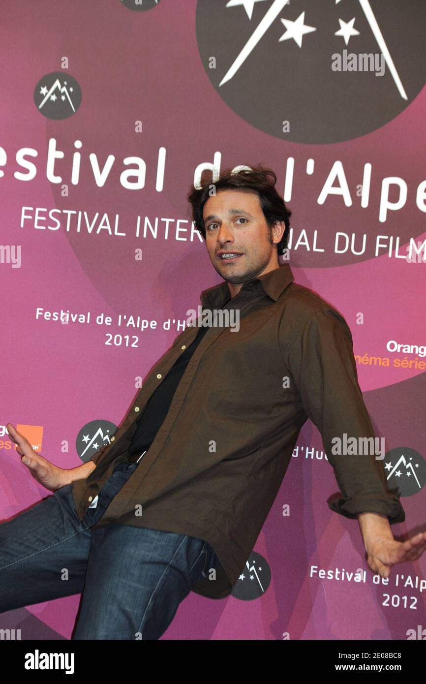 Bruno Salomone posing at 'La Clinique De L'Amour' photocall as part of ...