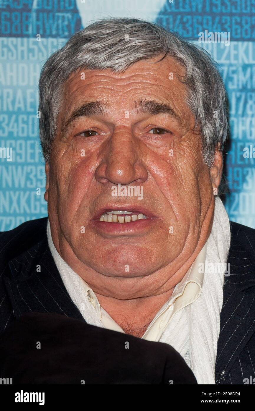 Jean-Pierre Castaldi attending the french premiere of the movie 'Tinker ...