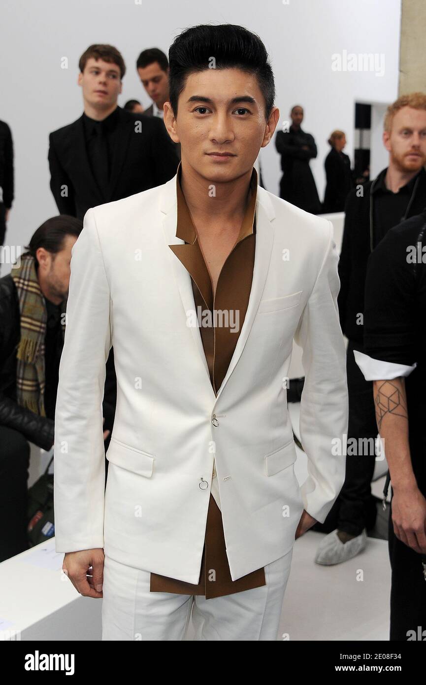 Nicholas Wu attends Christian Dior men's Fall-Winter 2012-2013 ...