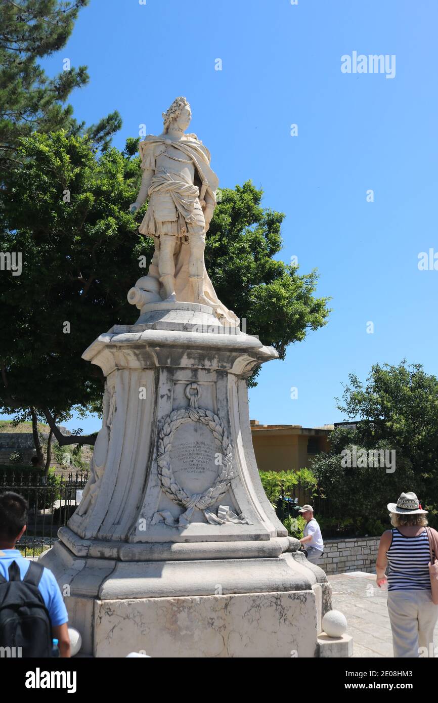Statue corfu hi-res stock photography and images - Alamy