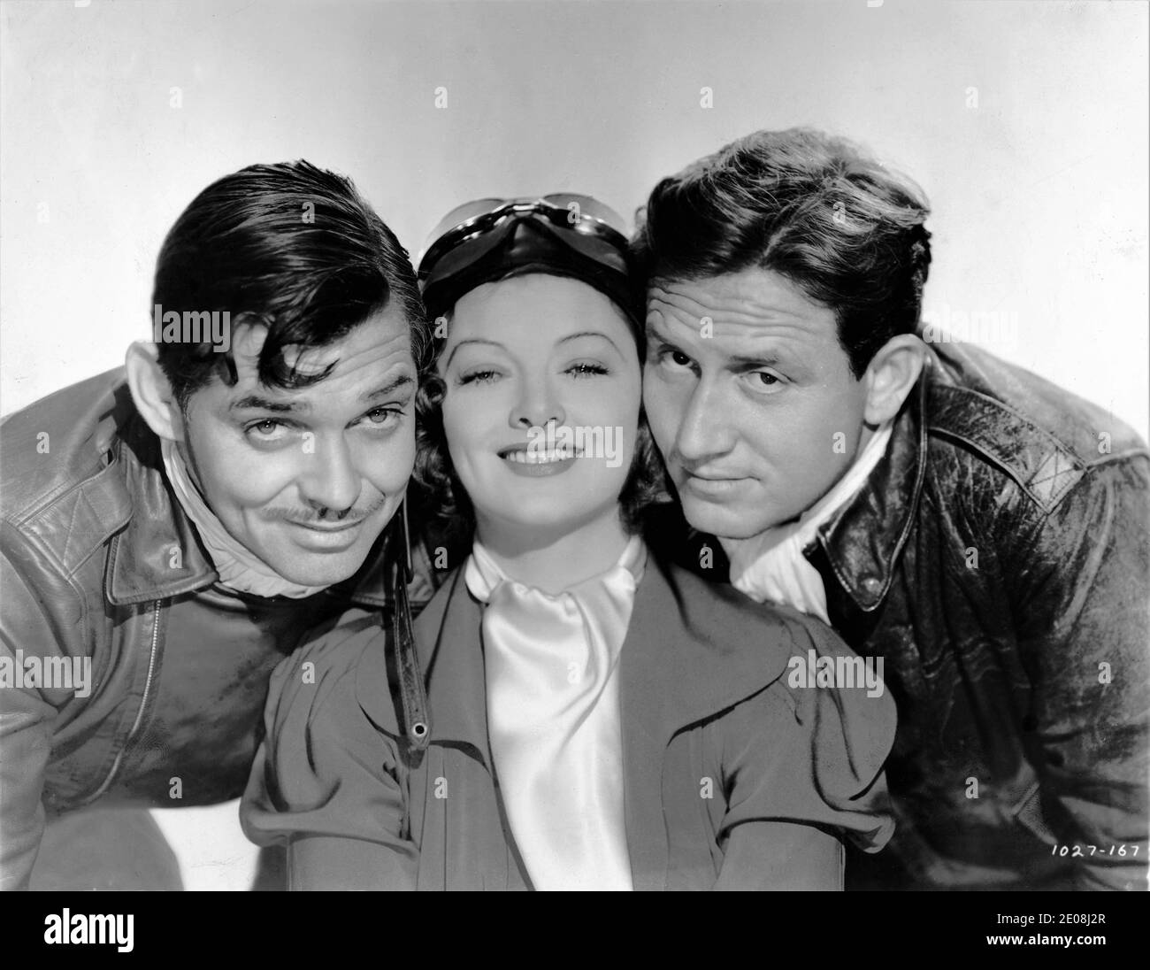 CLARK GABLE MYRNA LOY and SPENCER TRACY publicity portrait by CLARENCE ...