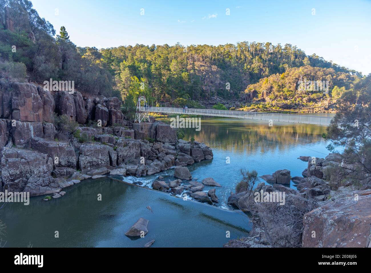 Alexandra suspension bridge hi-res stock photography and images - Alamy