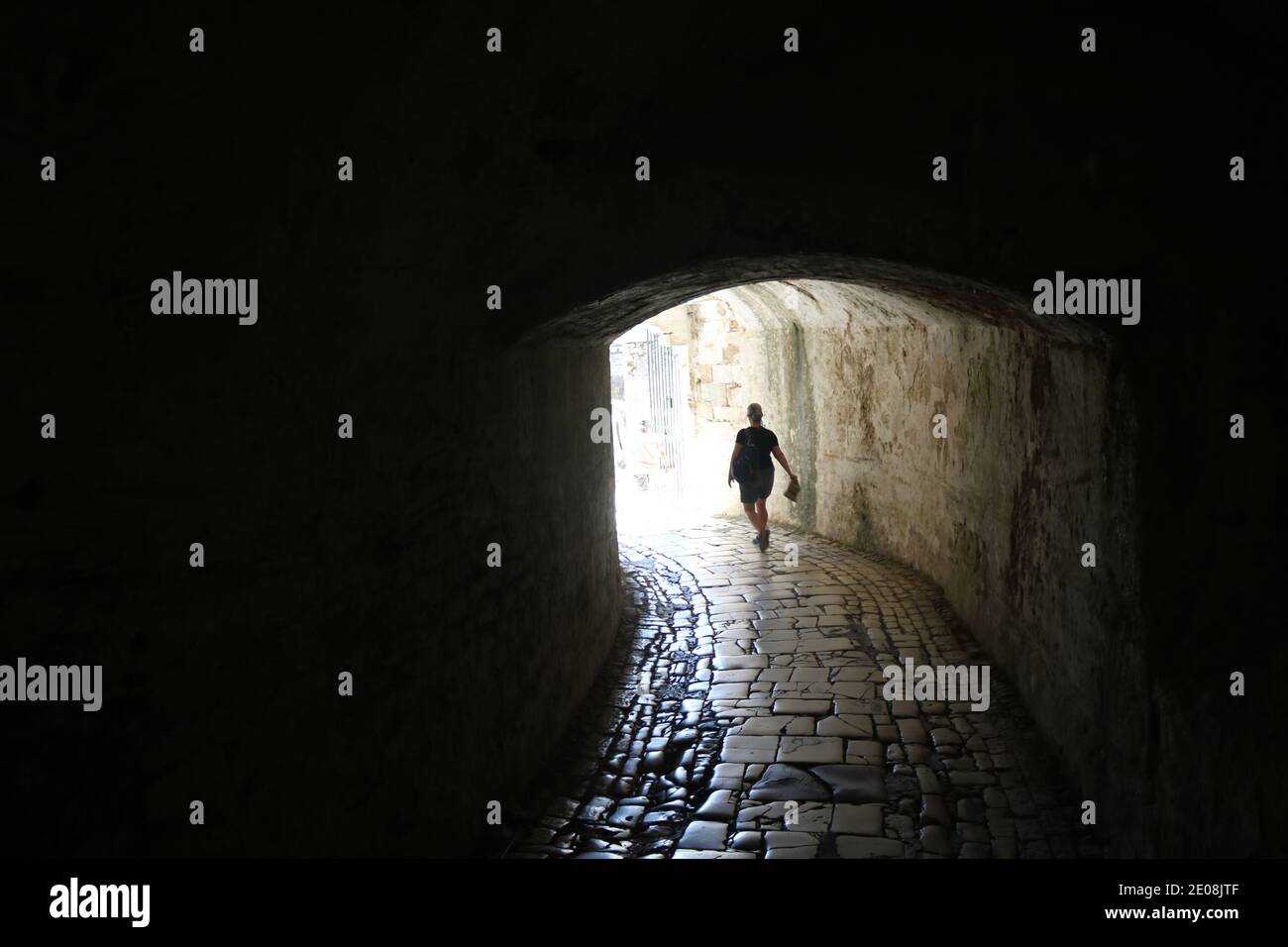 Walking toward the light Stock Photo - Alamy