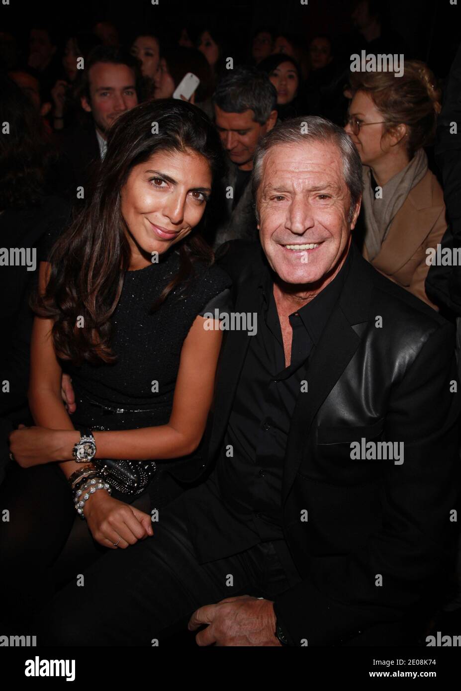 Jean-Claude Darmon arriving for the Etam Spring-Summer 2012 collection ...