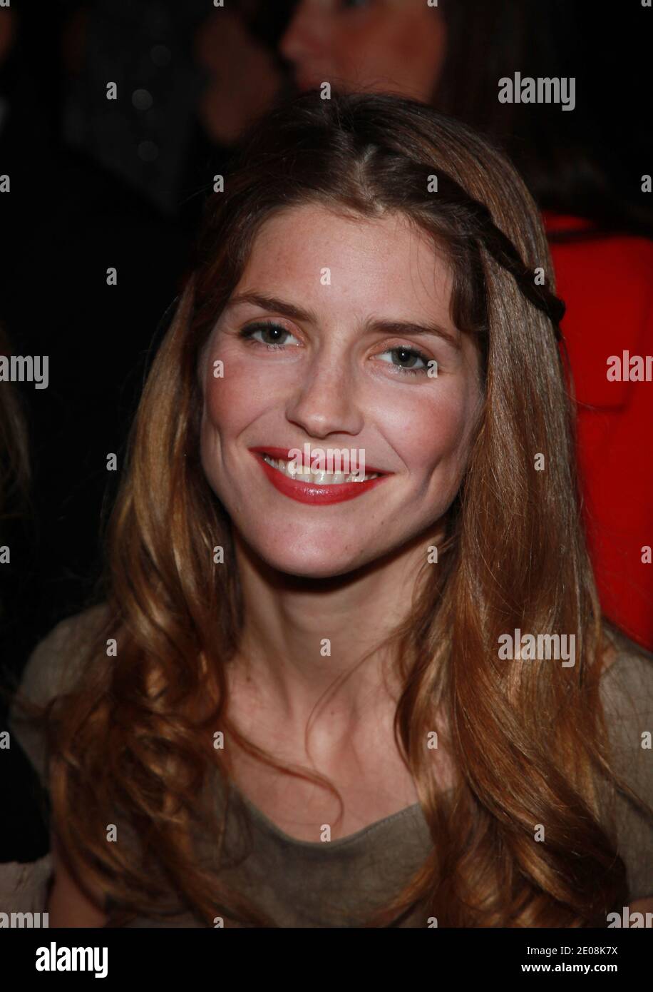 Alice Taglioni arriving for the Etam Spring-Summer 2012 collection show ...