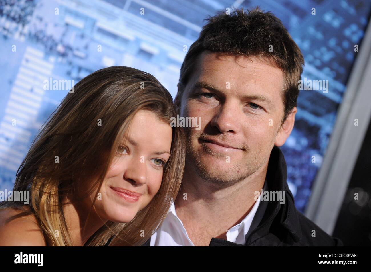 Sam Worthington attends the 'Man on a Ledge' premiere at the Chinese ...