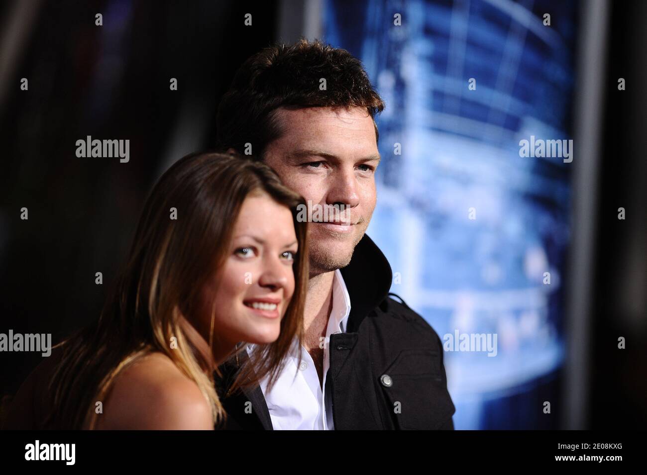 Sam Worthington attends the 'Man on a Ledge' premiere at the Chinese ...