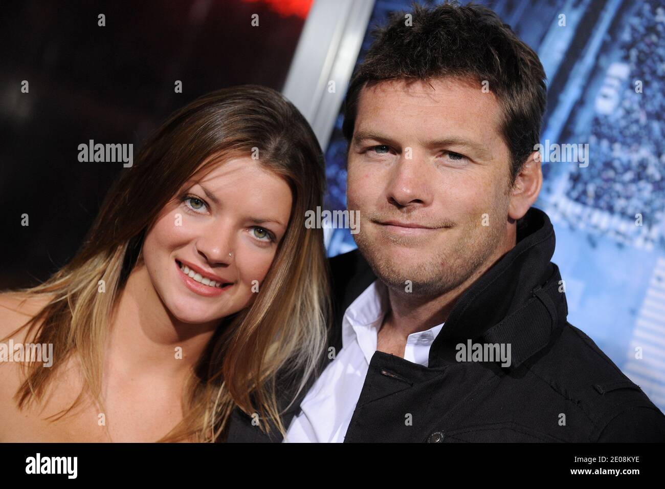 Sam Worthington attends the 'Man on a Ledge' premiere at the Chinese ...