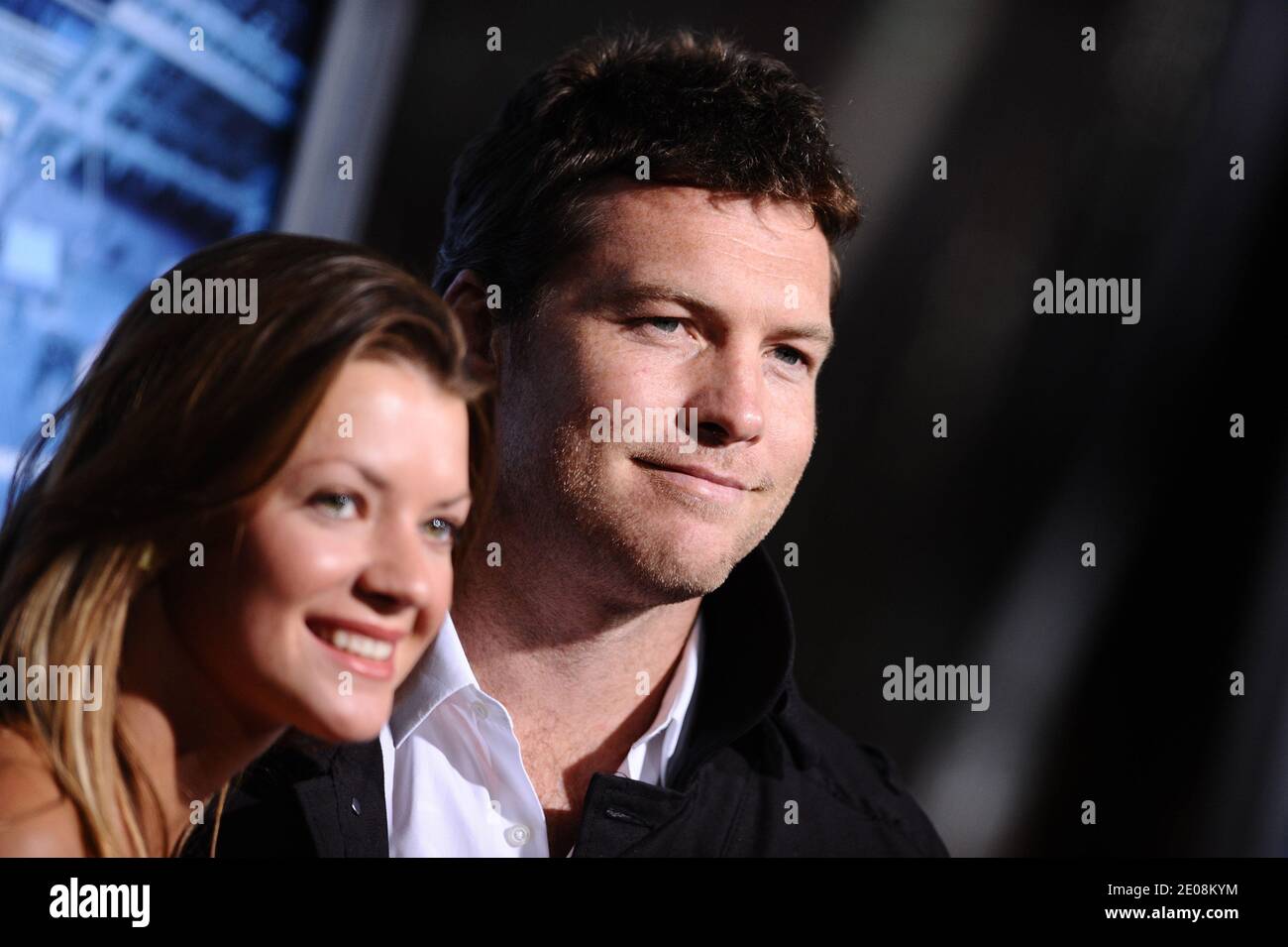 Sam Worthington attends the 'Man on a Ledge' premiere at the Chinese ...