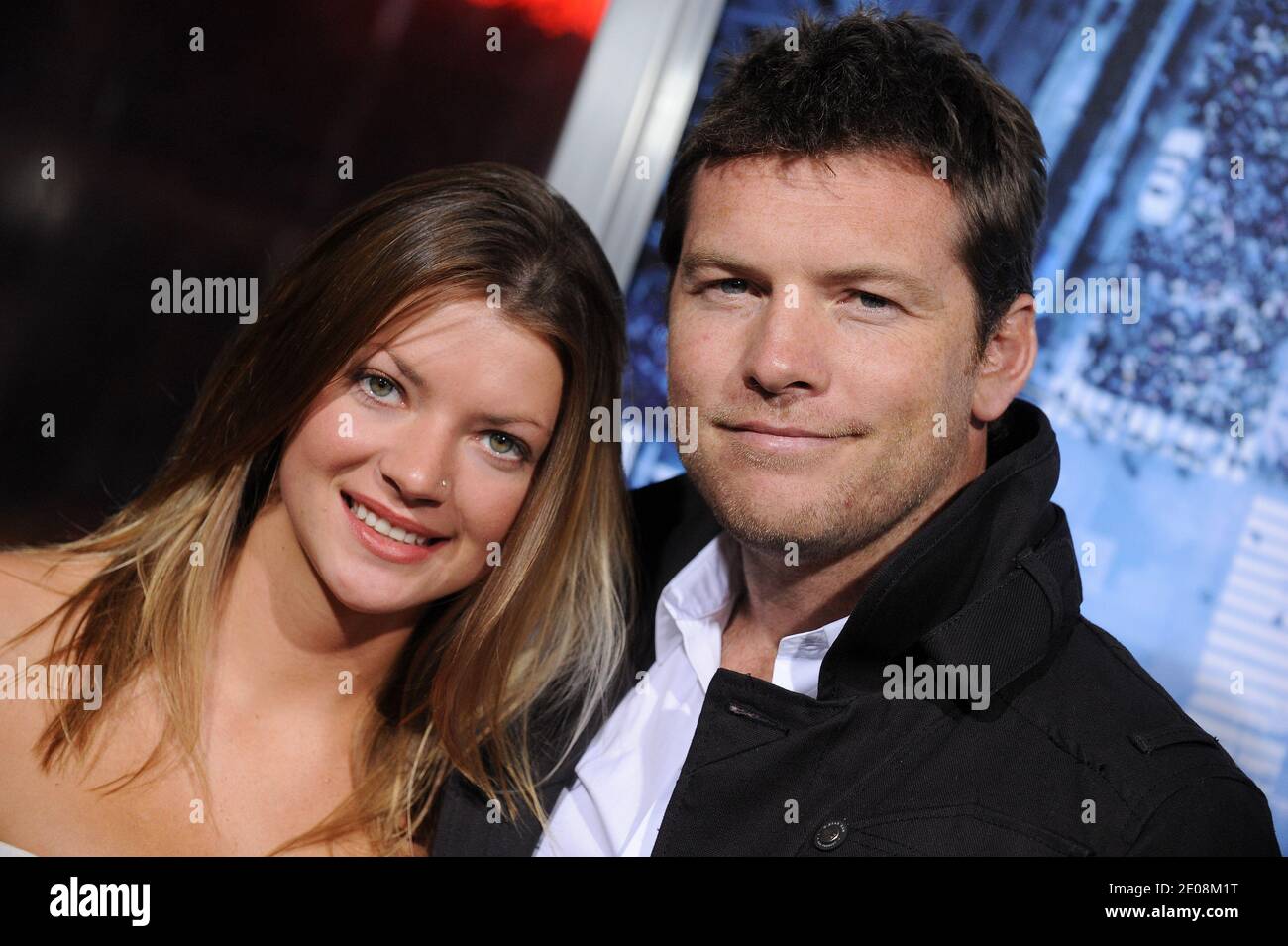 Sam Worthington attends the 'Man on a Ledge' premiere at the Chinese ...